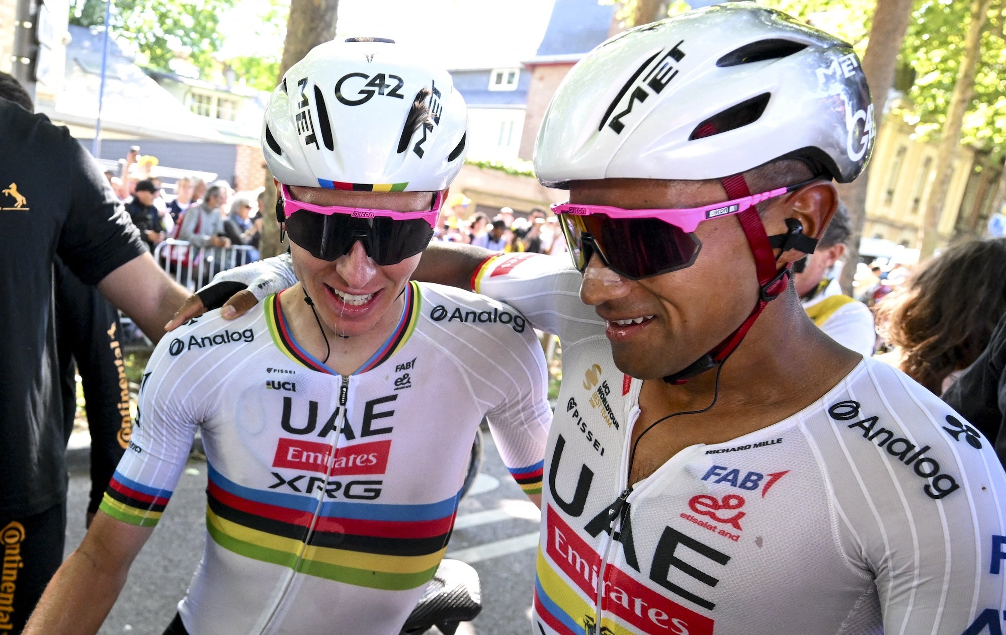 Tadej Pogačar could lose a key Tour de France helper to a freak bus crash