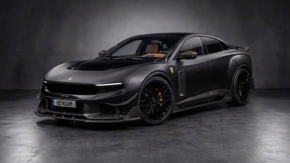 Ferrari Luce looks more like a Ferrari with a widebody kit