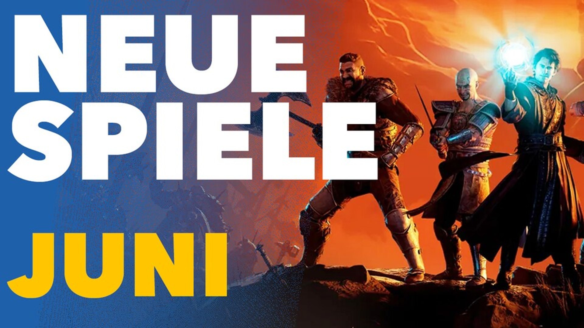 Neue Spiele im Juni