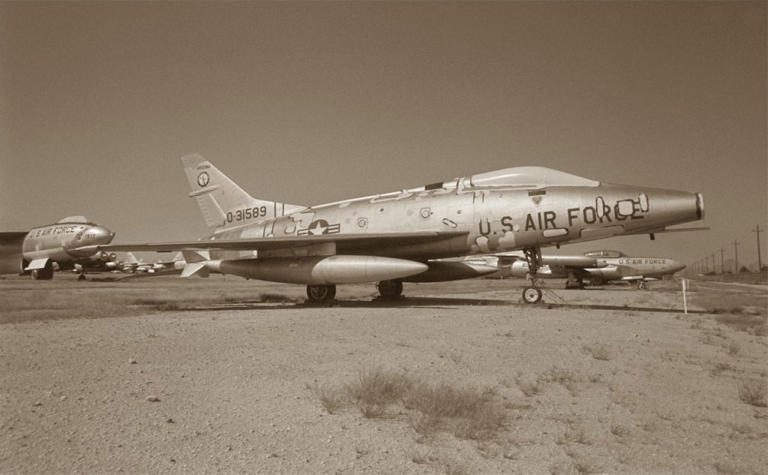 Boneyard files: North American F-100 Super Sabre – the supersonic ...