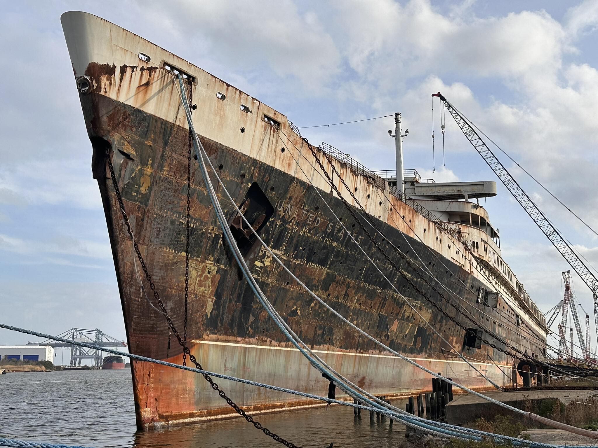 SS United States-America’s Superliner Facebook page posts on reefing ...