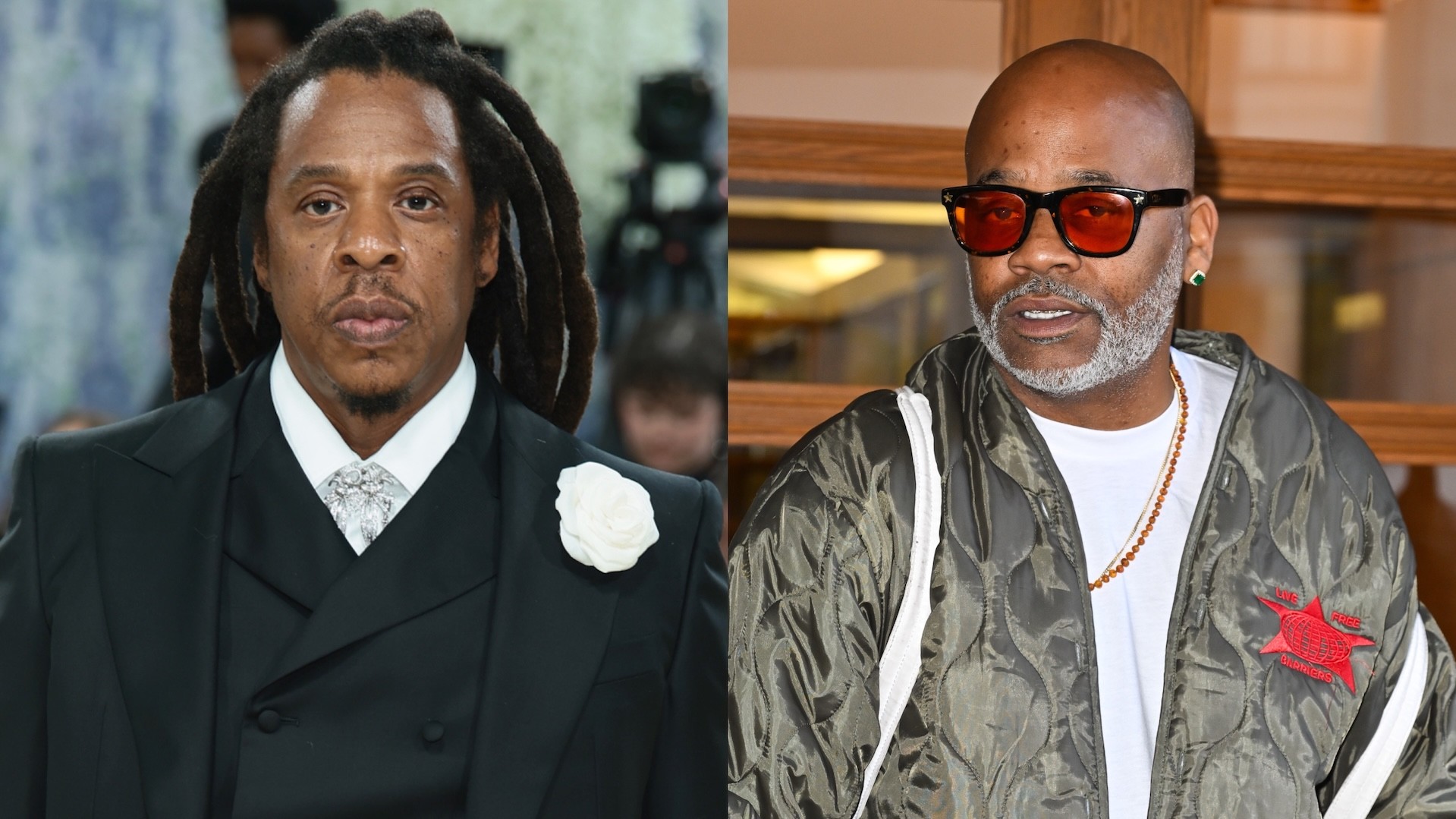 Jay-Z seemingly calls Dame Dash a 'chatty patty' in Roots Picnic freestyle