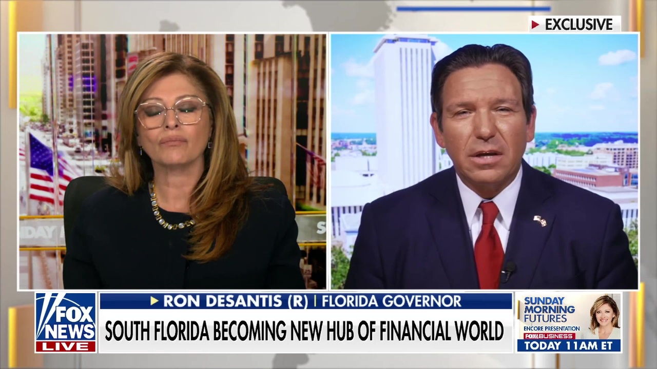 Florida Gov DeSantis addresses wealth migration to Florida, points to ...