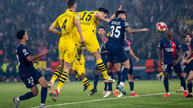 Borussia Dortmund, the last team to knock out PSG in the Champions League