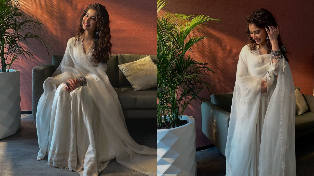 Sara Arjun's white anarkali is a love letter to Katrina Kaif's iconic ...