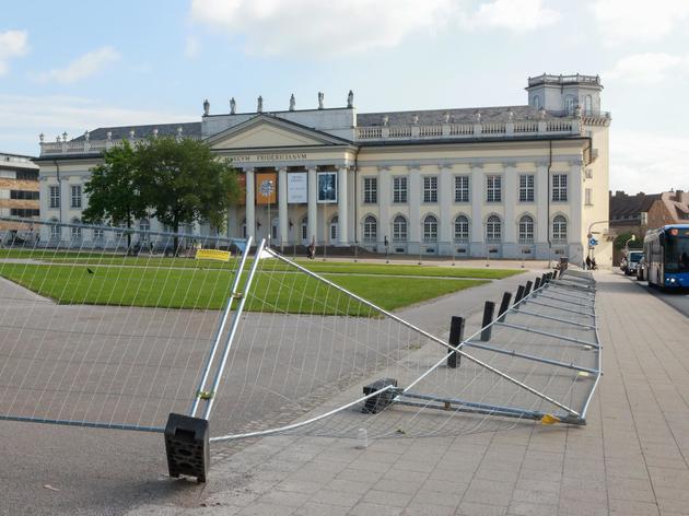 Pavillon hebt ab: Diese Auswirkungen hatte das Unwetter in Kassel