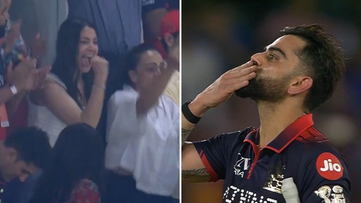 Winning six, flying kiss: Virat Kohli-Anushka moments go viral after ...