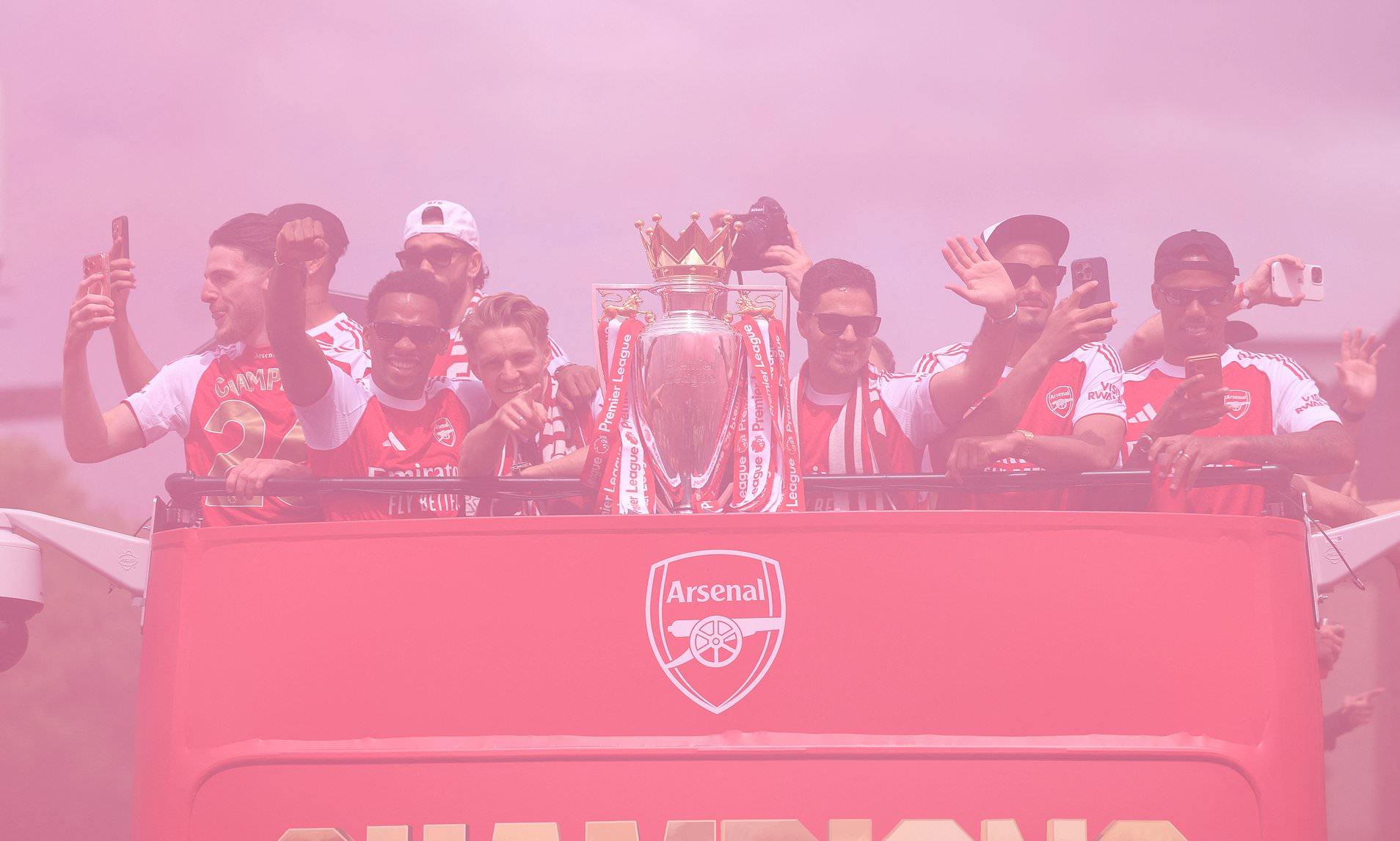 A party 22 years in the making: Arsenal celebrate Premier League title ...