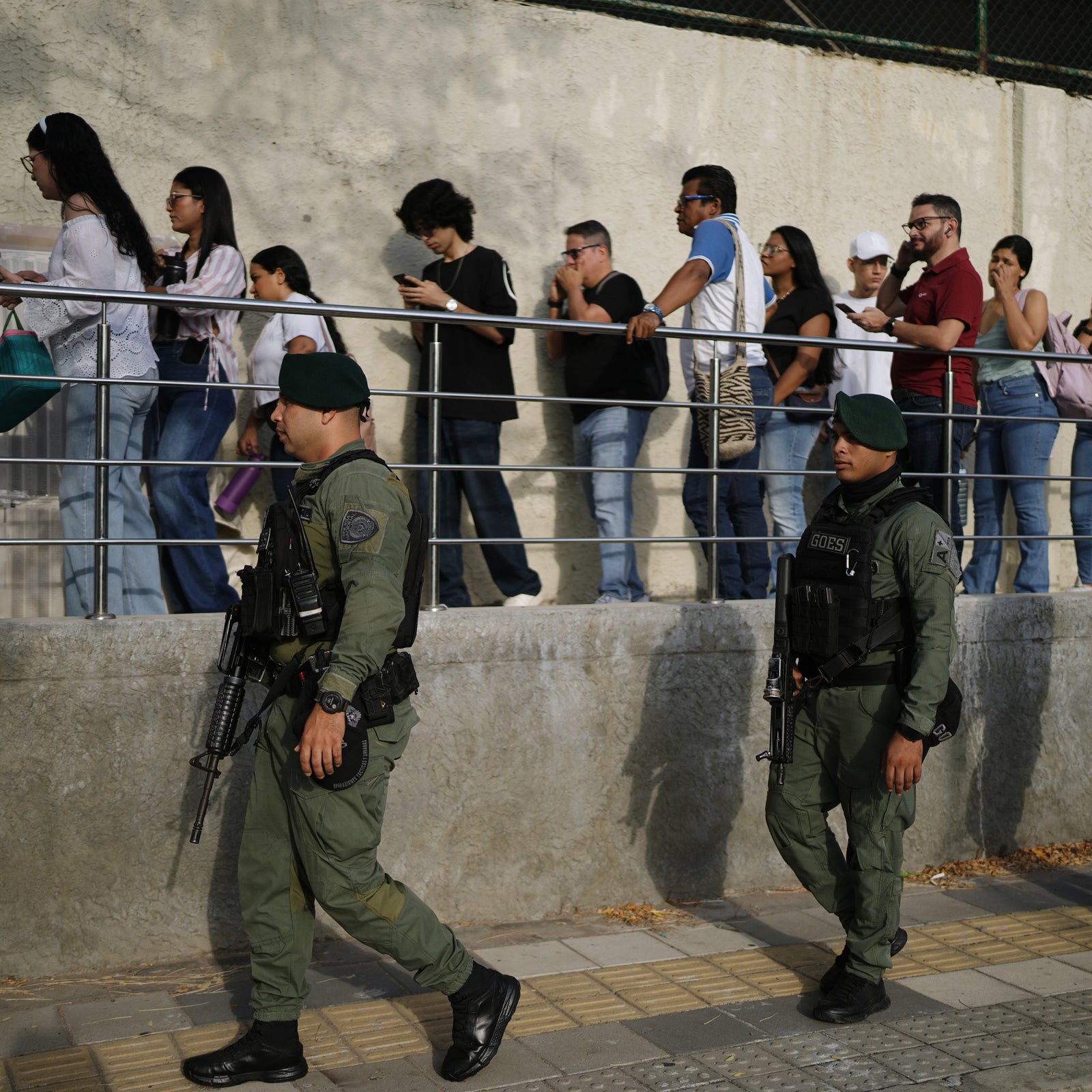 Colombians, weary of violence, vote in high-stakes election
