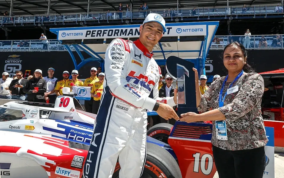 Palou takes third straight pole ahead of Detroit Grand Prix