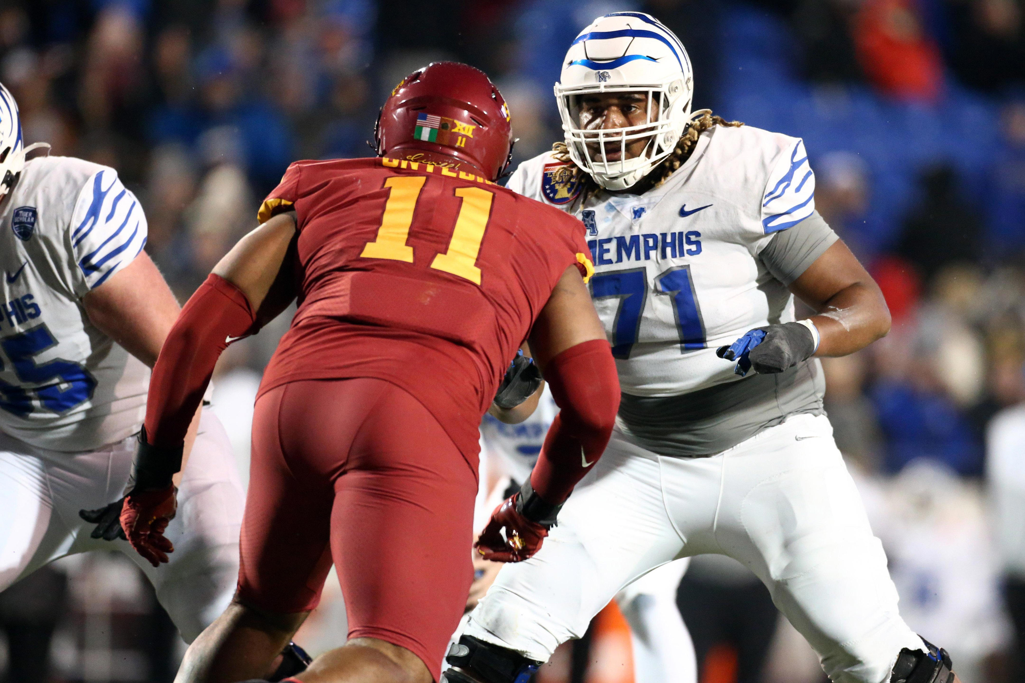 Scouting Jets UDFA offensive lineman Xavier Hill