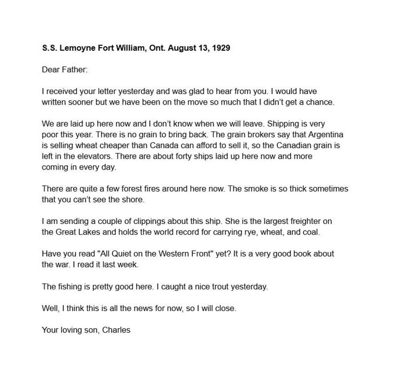 How a 97-year-old letter found in a London, Ont., home reached its ...