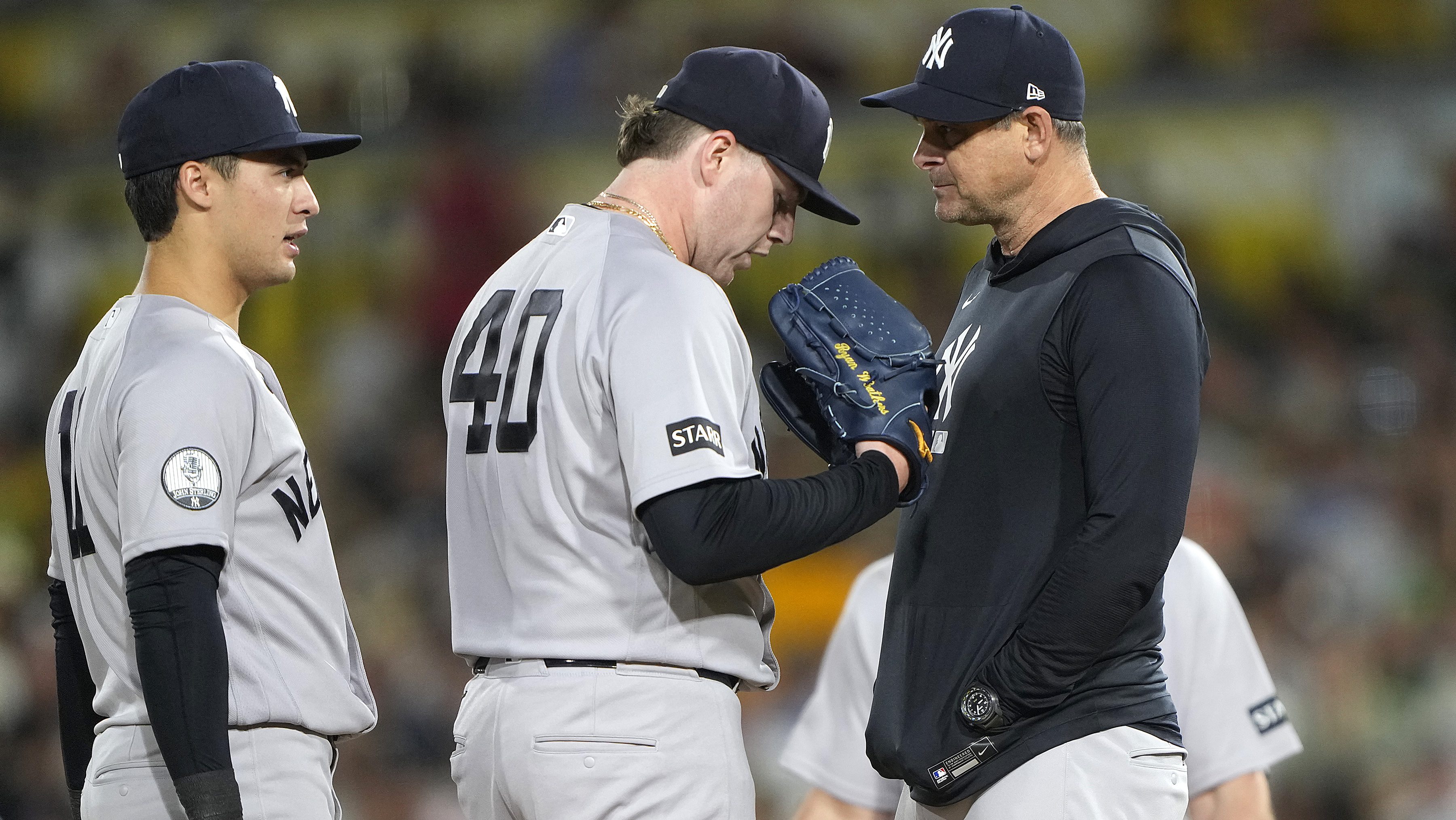 Yankees’ Aaron Boone addresses Ryan Weathers decision after loss to ...
