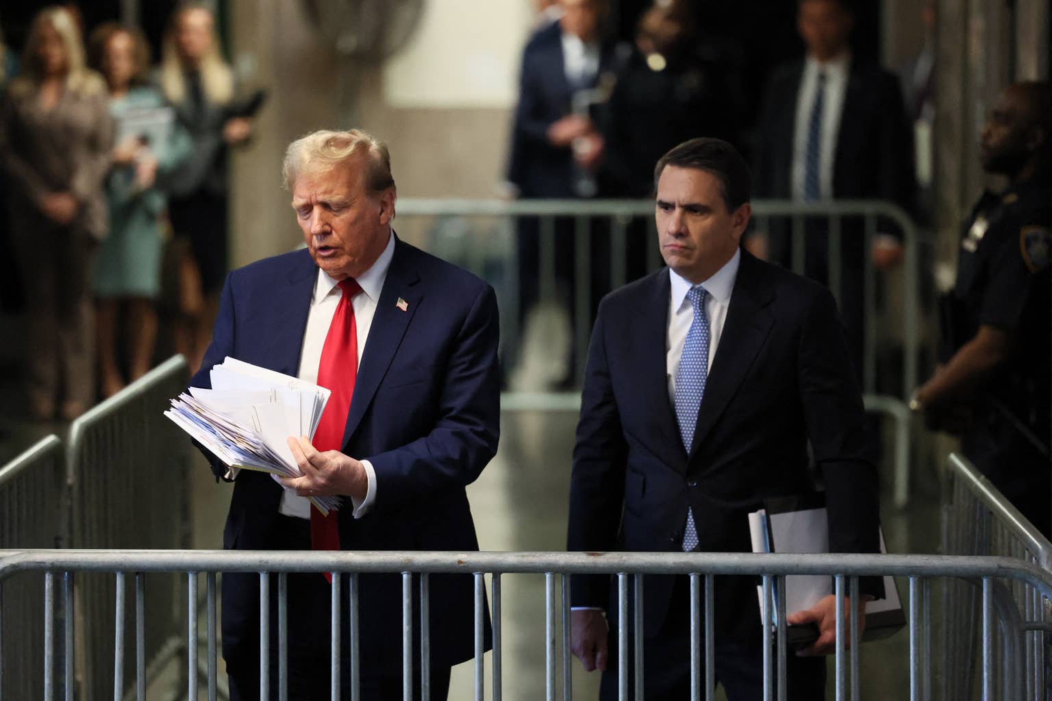 Federal judge blocks Trump's $1.8 billion compensation fund