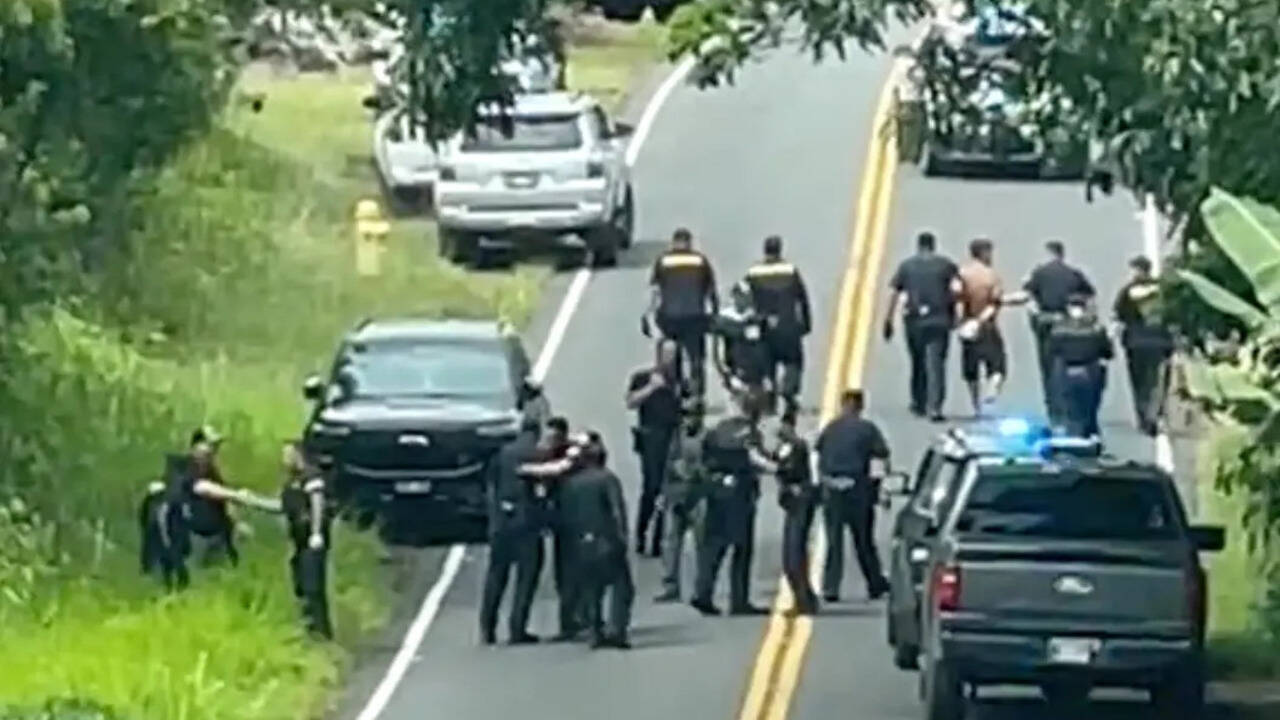 Man charged with murder of three in Hawaii's Big Island community