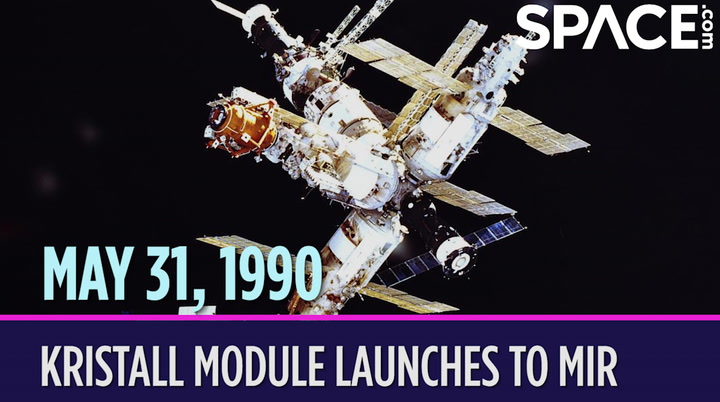 OTD in space – May 31: Kristall module launches to Mir space station