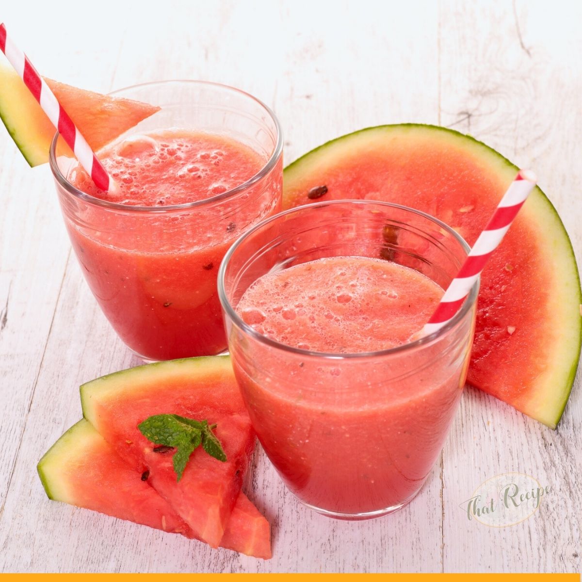 Cool down the healthy way this summer with this watermelon mint smoothie