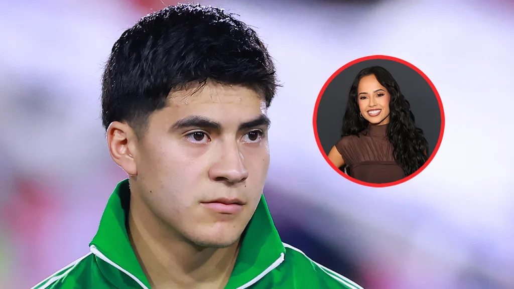 No se vio en TV: Momentazo de Obed Vargas y Becky G antes del amistoso ...