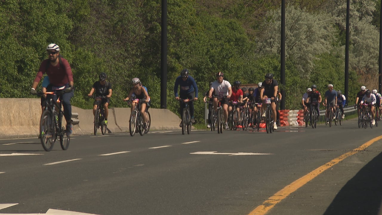 Charity bike ride along the DVP, Gardiner raises funds for dementia ...