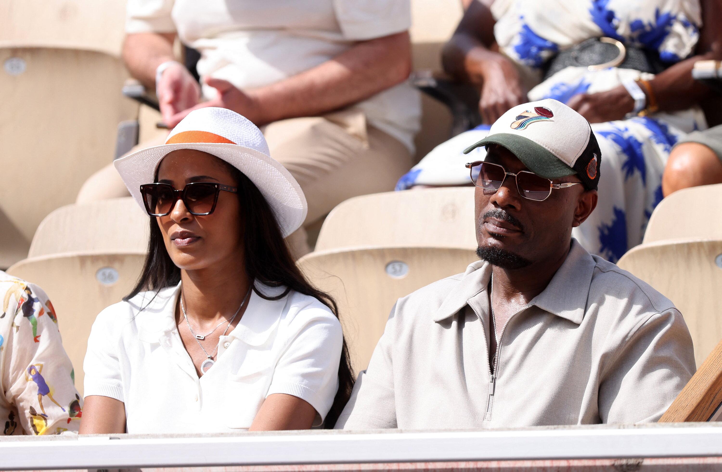Harry Roselmack et sa compagne Jennifer Galap, couple radieux et ...