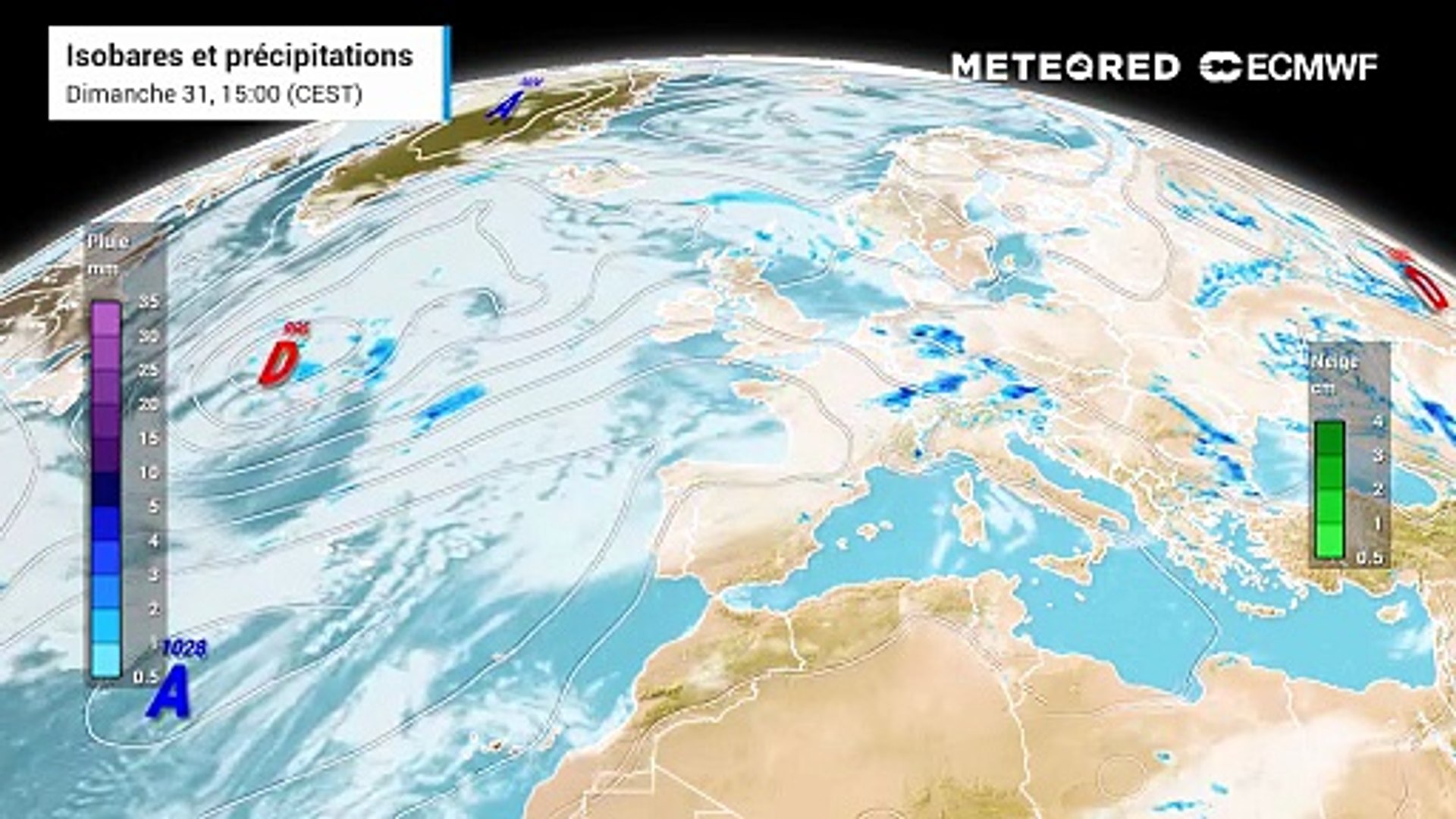 Retour de la pluie et chute des températures