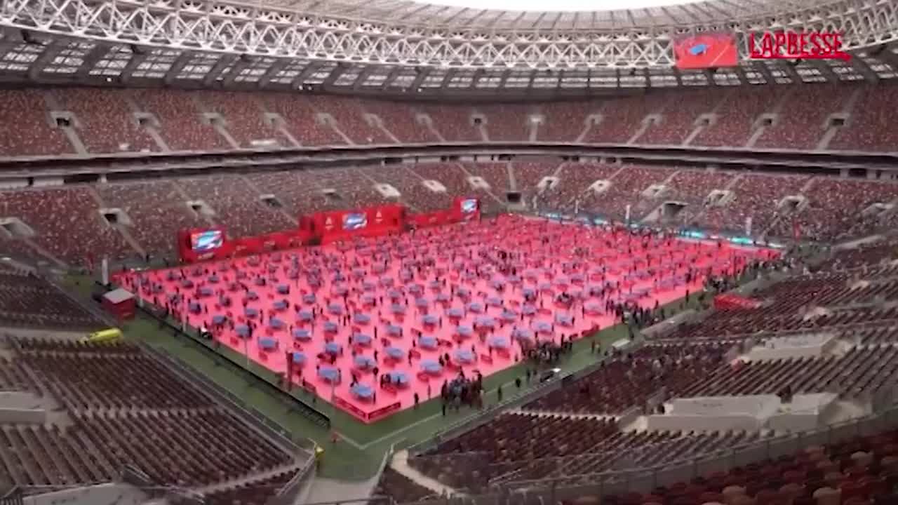 Russia, a Mosca il torneo di tennistavolo più grande del mondo ...