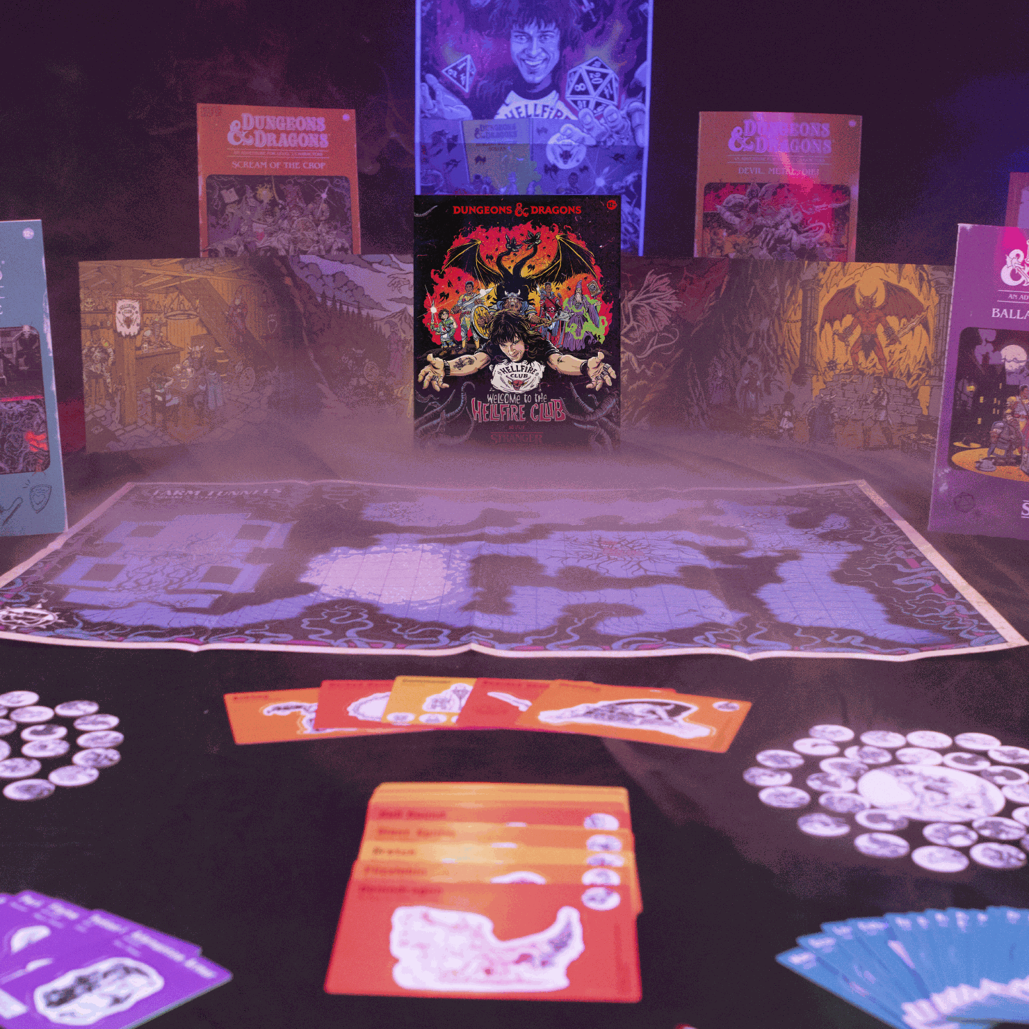 Stranger Things: Welcome to the Hellfire Club official RPG available now