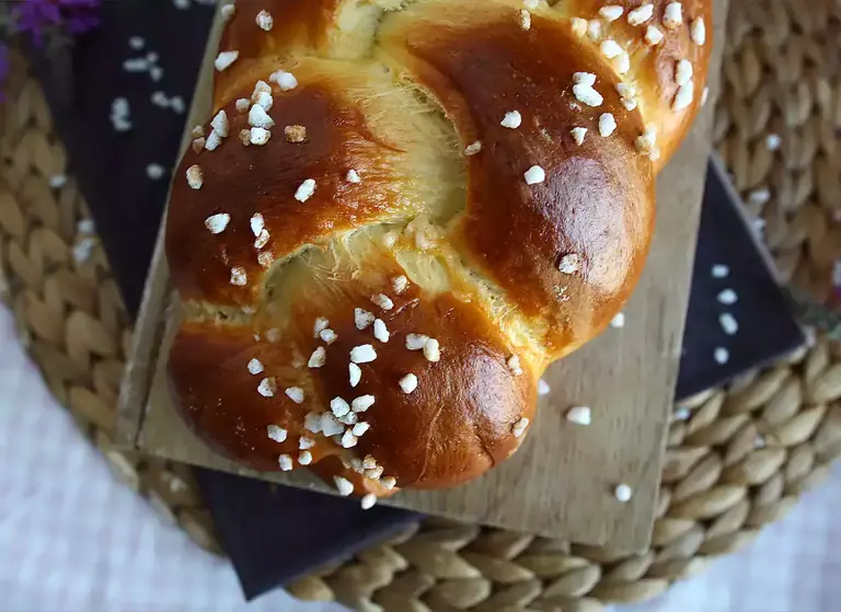 Brioche vendéenne: el auténtico brioche trenzado