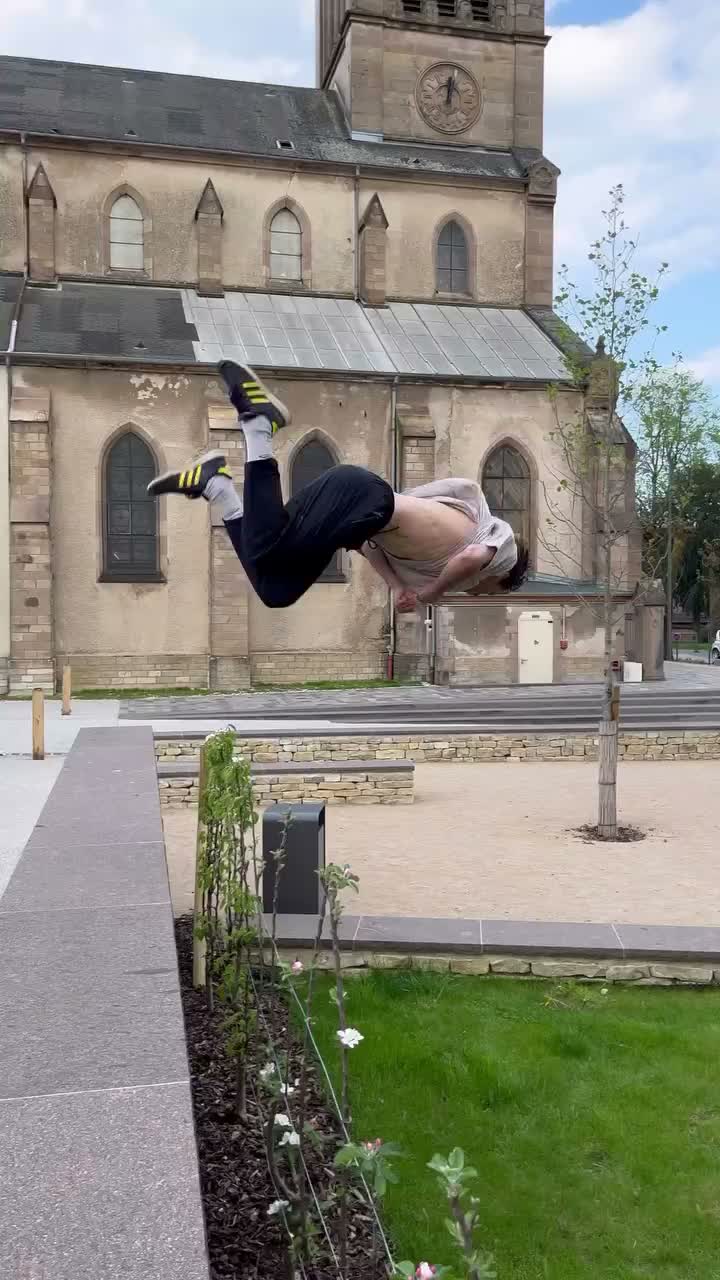 Petite session de parkour