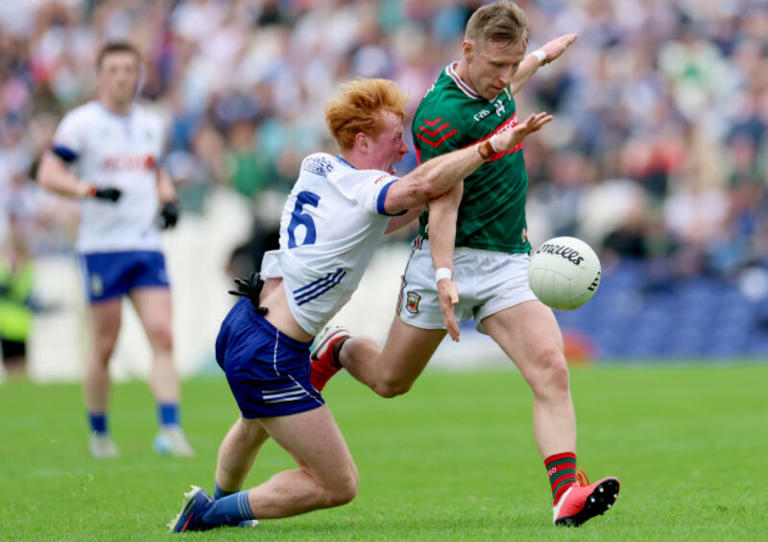 Mayo hit six two-pointers as they just about squeeze past Monaghan