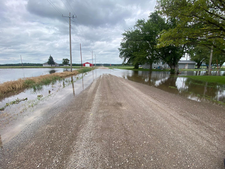 Overnight storms leave several local roads flooded