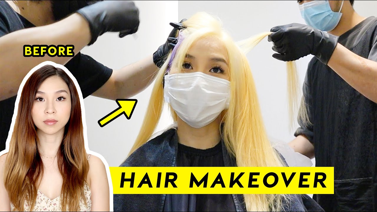 Getting a stunning hair transformation 💇‍♀️