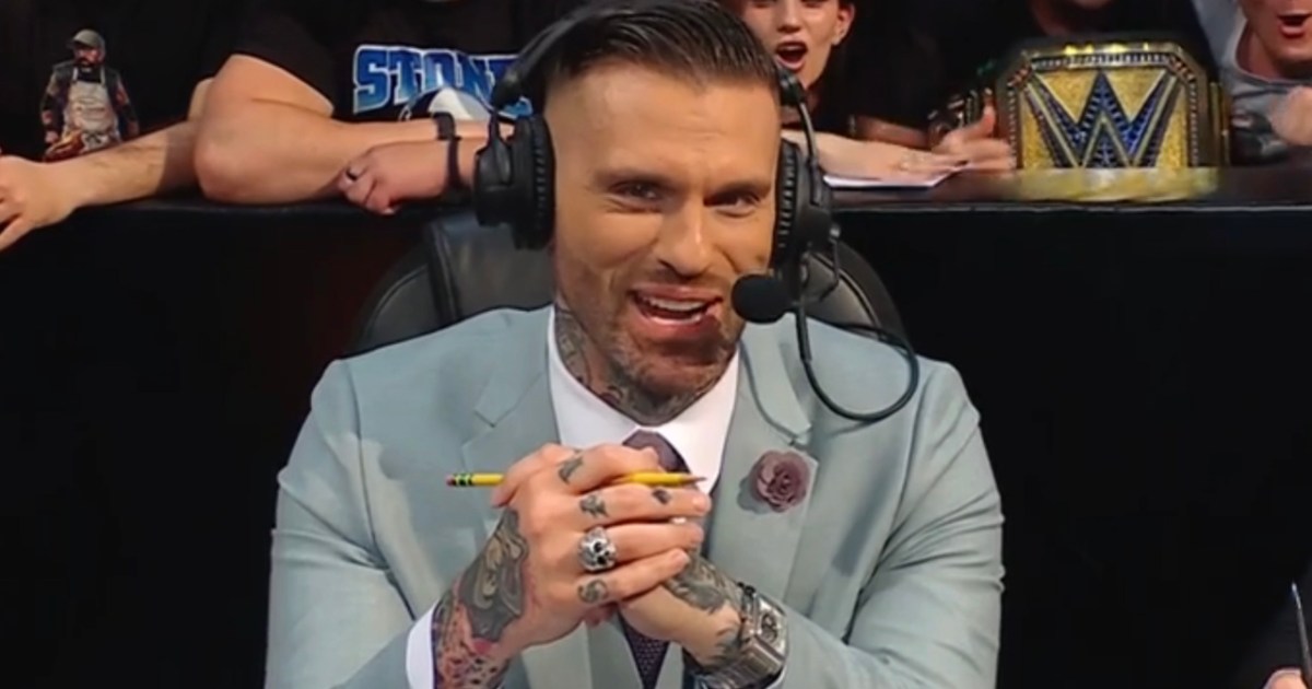 Corey Graves has surprise Bollywood connection revealed at WWE Clash in ...