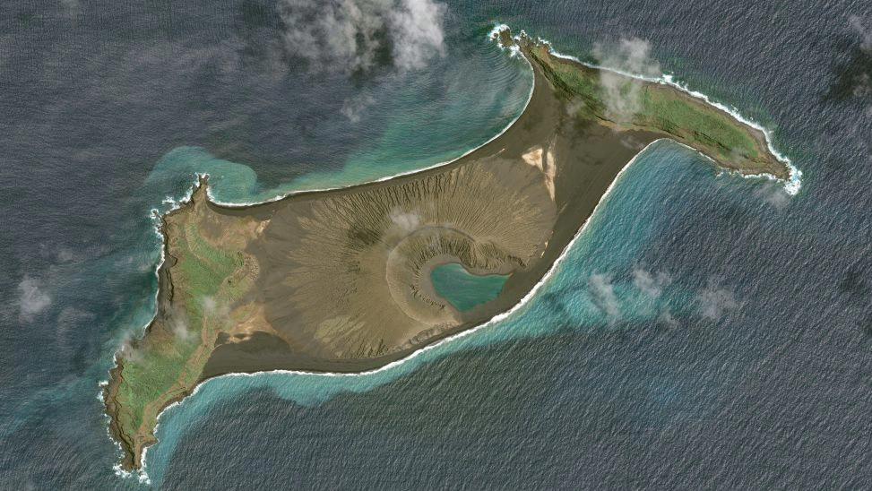 Tonga eruption found to break down potent methane gas