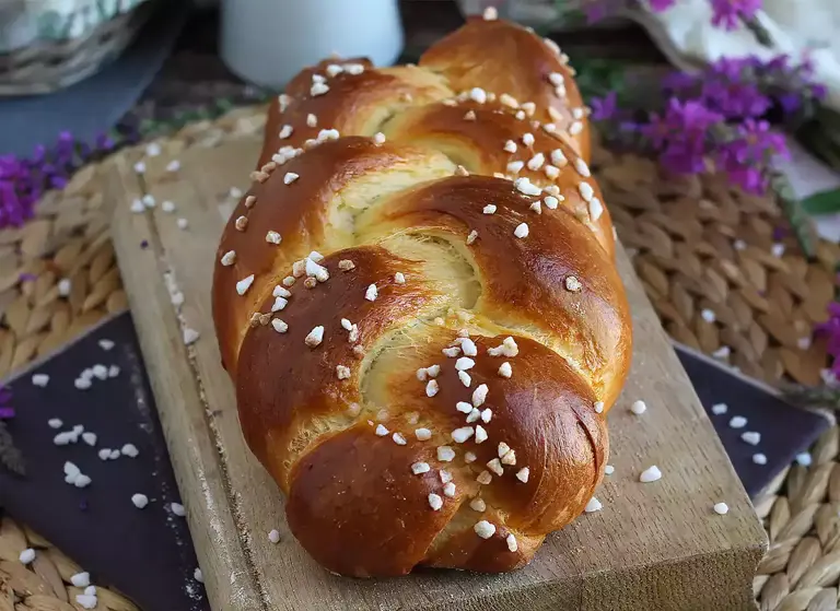 Brioche vendéenne: el auténtico brioche trenzado