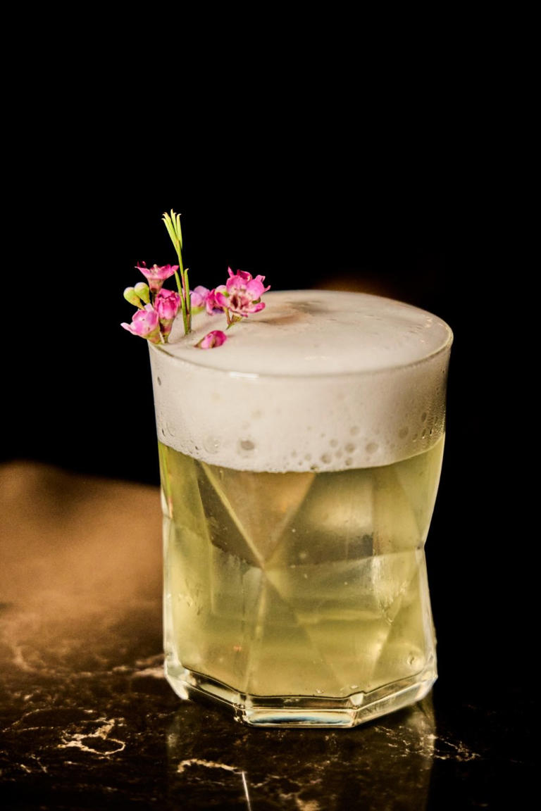 An ice-cold mezcal cocktail from a favorite NYC bar