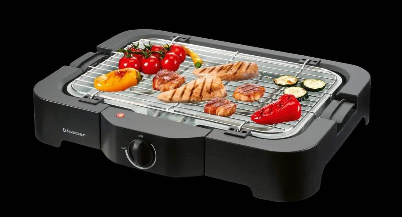 Churrasco sem fumo: grelhador elétrico de 2300 W do LIDL tem super-preço