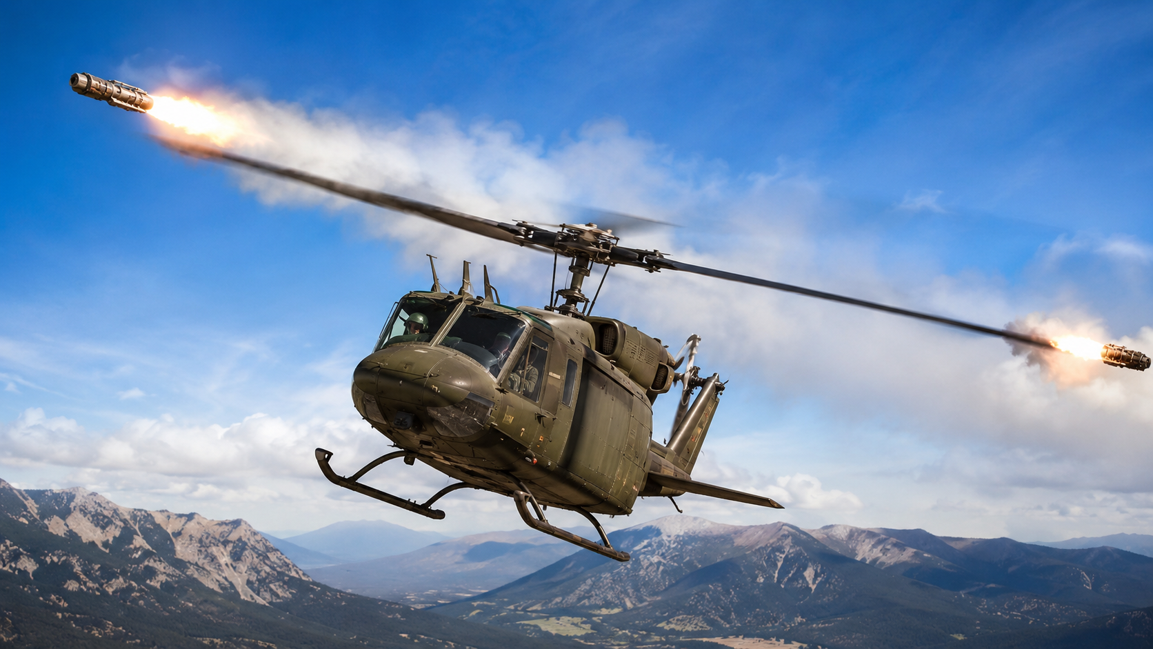 Why the US military tried mounting rockets on helicopter blades