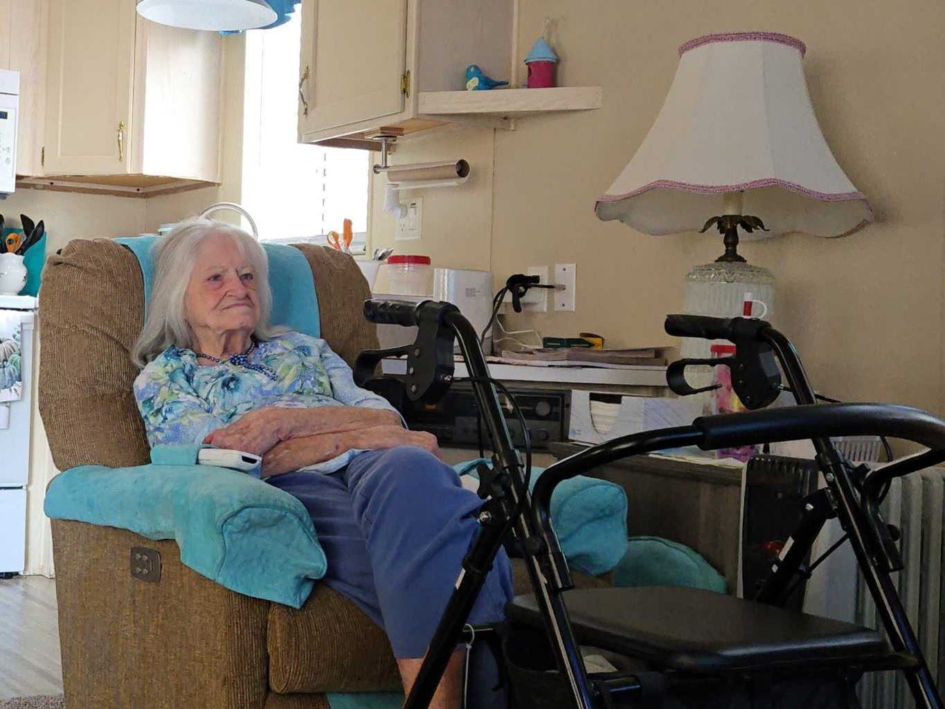 We couldn't afford to pay for my mom's dementia assisted living anymore ...
