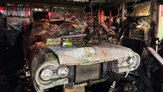 Campers, garage 'total loss' after overnight fire in Juniata County