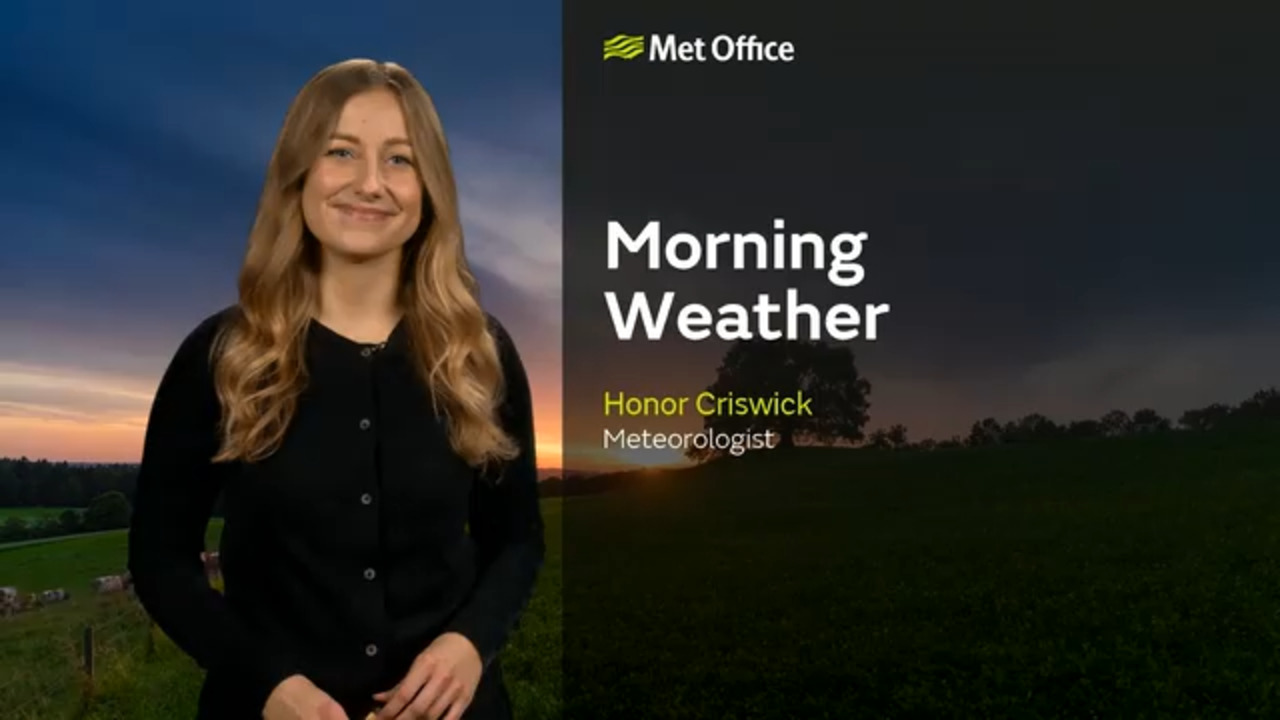Met Office Sunday morning weather forecast 03/05/2026