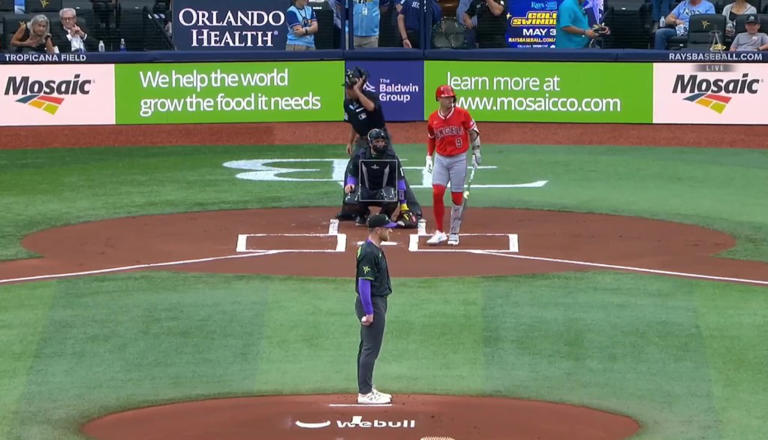 Angels pitcher Brent Suter, Rays players ejected for bizarre national ...