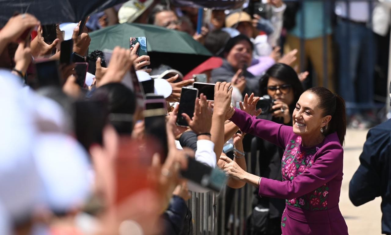 Democracia y libertades, destaca Sheinbaum en su gobierno