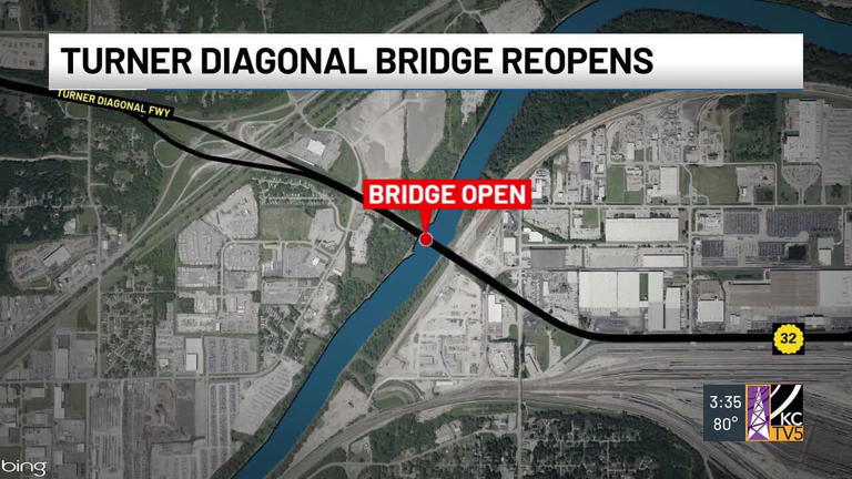K-32 Kaw Bridge reopens to traffic after four years of construction