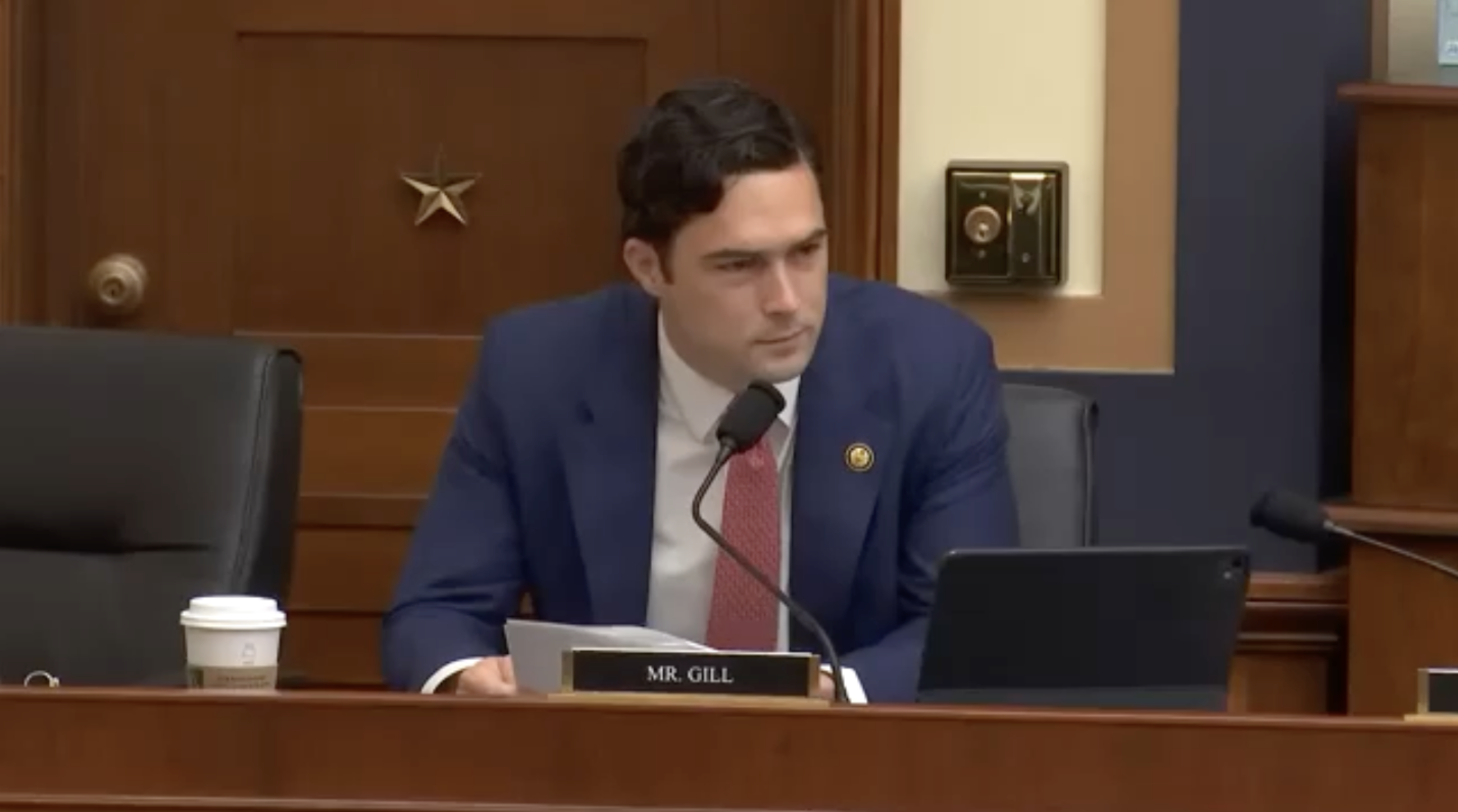'I'll take that as a no': Rep. Brandon Gill clashes with witness over ...