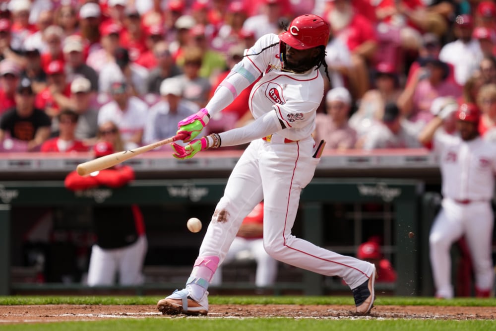 Reds shortstop leaves Braves’ game with right hamstring tightness