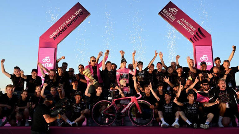 Así queda la clasificación general del Giro de Italia 2026
