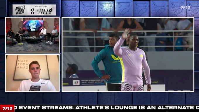 Cooper Lutkenhaus joins The Athlete's Lounge | 2026 Rabat Diamond League