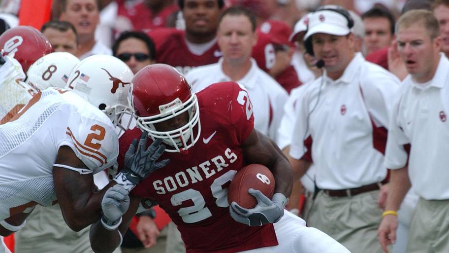 Oklahoma legend’s son works out with Texas Longhorns