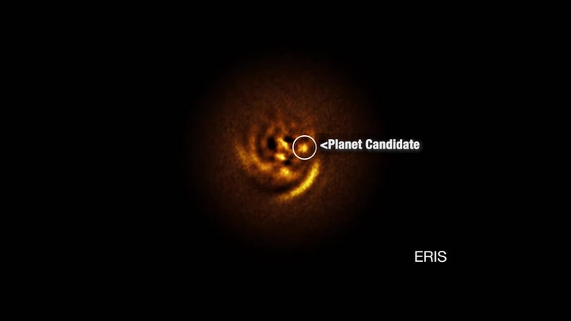 Potential planet under construction revealed by Very Large Telescope ...